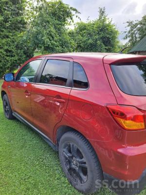 Red Mitsubishi ASX 2011 in Balvi, with an engine capacity of 1.80 L and mileage of 251 thousand km for 5200 €, photo  on AUTOMOTO.COM.LV
