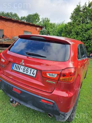 Red Mitsubishi ASX 2011 in Balvi, with an engine capacity of 1.80 L and mileage of 251 thousand km for 5200 €, photo 3 on AUTOMOTO.COM.LV