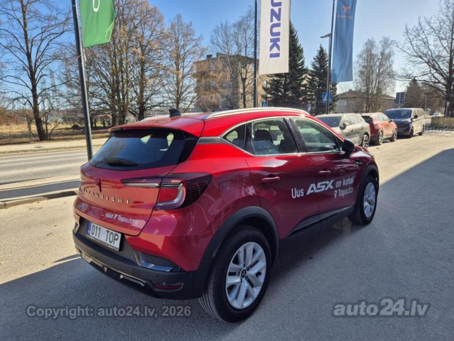 Red Mitsubishi ASX 2024 in Tartu, with an engine capacity of 1.30 L and mileage of 10 thousand km for 24900 €, photo 7 on AUTOMOTO.COM.LV