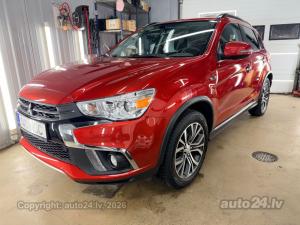 Sarkans Mitsubishi ASX 2018 Tallina, ar dzinēja tilpumu 1.60 L un nobraukumu 41 tūkst. km par 14990 €, foto  vietnē AUTOMOTO.COM.LV