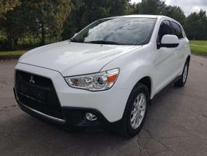 Balts Mitsubishi ASX 2010 Šauļi, ar dzinēja tilpumu 1.80 L un nobraukumu 238 tūkst. km par 4450 €, foto  vietnē AUTOMOTO.COM.LV