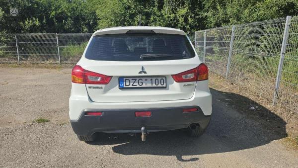 Balts Mitsubishi ASX 2011 Panevēža, ar dzinēja tilpumu 1.80 L un nobraukumu 275 tūkst. km par 4250 €, foto 5 vietnē AUTOMOTO.COM.LV