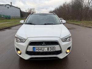 White Mitsubishi ASX 2013 in Vilnius, with an engine capacity of 2.27 L and mileage of 153 thousand km for 5900 €, photo 2 on AUTOMOTO.COM.LV