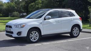 White Mitsubishi ASX 2013 in Panevezys, with an engine capacity of 2.27 L and mileage of 194 thousand km for 6000 €, photo  on AUTOMOTO.COM.LV