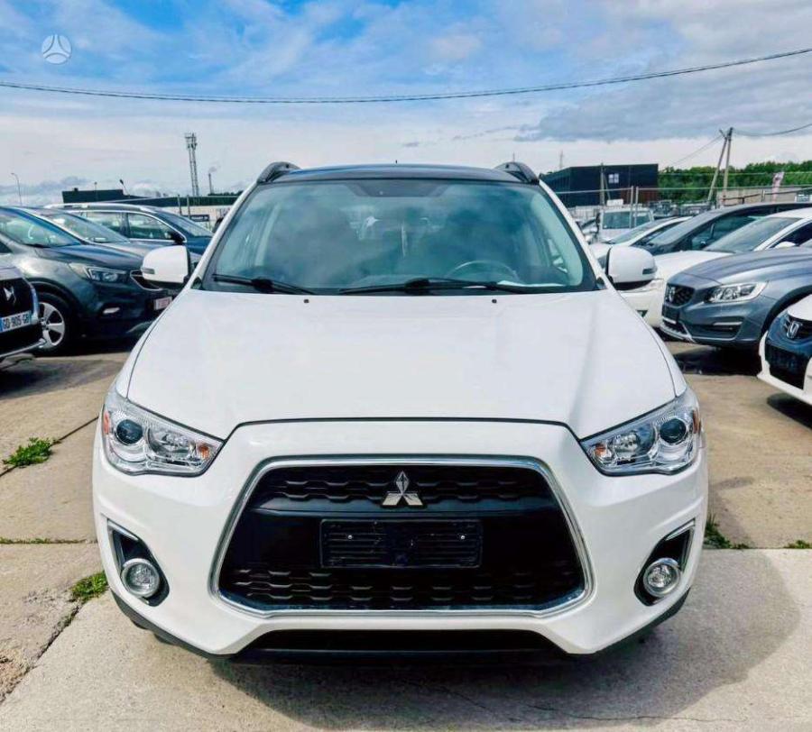 Balts Mitsubishi ASX 2014 Kauņa, ar dzinēja tilpumu 1.60 L un nobraukumu 257 tūkst. km par 6800 €, foto 3 vietnē AUTOMOTO.COM.LV