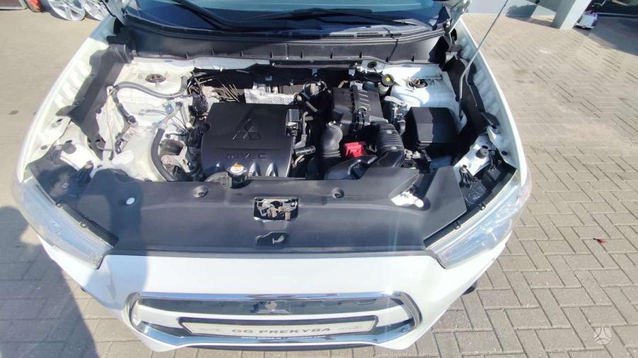White Mitsubishi ASX 2014 in Kaunas, with an engine capacity of 1.60 L and mileage of 239 thousand km for 6950 €, photo 22 on AUTOMOTO.COM.LV