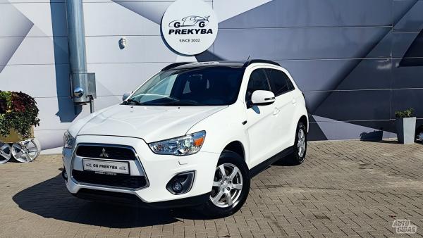 Balts Mitsubishi ASX 2014 Ramučiai, ar dzinēja tilpumu 1.60 L un nobraukumu 239 tūkst. km par 6950 €, foto 5 vietnē AUTOMOTO.COM.LV
