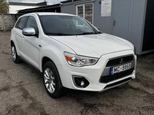 White Mitsubishi ASX 2015 in Daugavpils, with an engine capacity of 1.80 L and mileage of 161 thousand km for 7990 €, photo  on AUTOMOTO.COM.LV