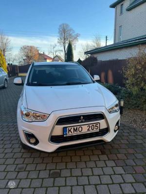 Balts Mitsubishi ASX 2015 Kėdainiai, ar dzinēja tilpumu 1.59 L un nobraukumu 73 tūkst. km par 8500 €, foto  vietnē AUTOMOTO.COM.LV