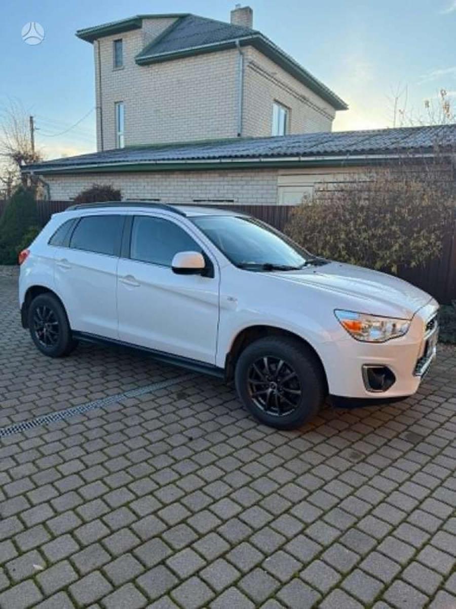 Balts Mitsubishi ASX 2015 Kėdainiai, ar dzinēja tilpumu 1.59 L un nobraukumu 73 tūkst. km par 8500 €, foto 3 vietnē AUTOMOTO.COM.LV