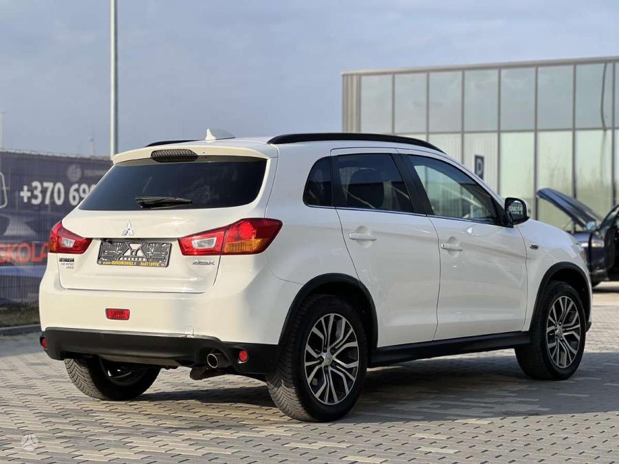 Balts Mitsubishi ASX 2016 Šauļi, ar dzinēja tilpumu 1.60 L un nobraukumu 173 tūkst. km par 10500 €, foto 9 vietnē AUTOMOTO.COM.LV