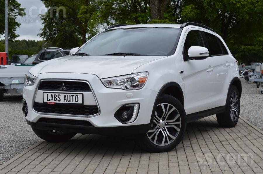 Balts Mitsubishi ASX 2016 Tukums, ar dzinēja tilpumu 2.20 L un nobraukumu 218 tūkst. km par 8695 €, foto 1 vietnē AUTOMOTO.COM.LV