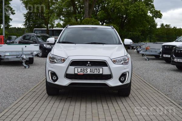 White Mitsubishi ASX 2016 in Tukums, with an engine capacity of 2.20 L and mileage of 218 thousand km for 8695 €, photo 2 on AUTOMOTO.COM.LV