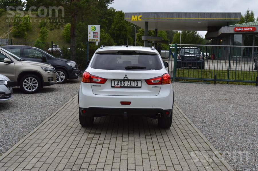 Balts Mitsubishi ASX 2016 Tukums, ar dzinēja tilpumu 2.20 L un nobraukumu 218 tūkst. km par 8695 €, foto 6 vietnē AUTOMOTO.COM.LV
