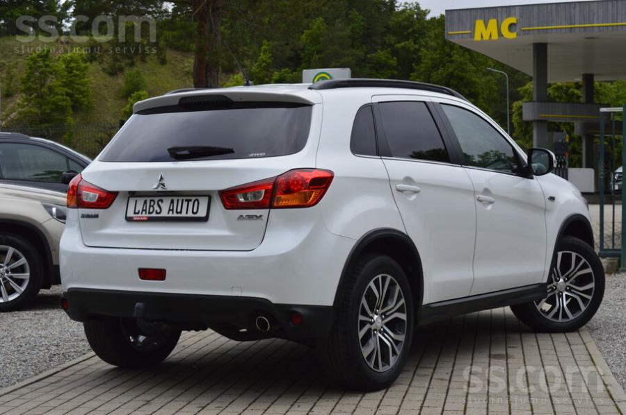 Balts Mitsubishi ASX 2016 Tukums, ar dzinēja tilpumu 2.20 L un nobraukumu 218 tūkst. km par 8695 €, foto 7 vietnē AUTOMOTO.COM.LV