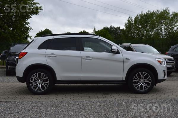 White Mitsubishi ASX 2016 in Tukums, with an engine capacity of 2.20 L and mileage of 218 thousand km for 8695 €, photo 7 on AUTOMOTO.COM.LV