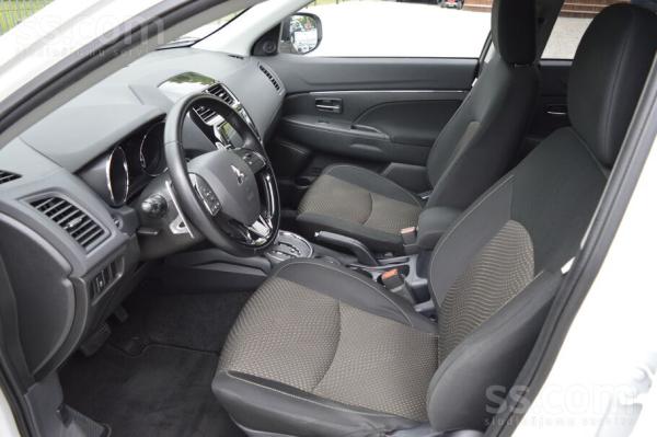 White Mitsubishi ASX 2016 in Tukums, with an engine capacity of 2.20 L and mileage of 218 thousand km for 8695 €, photo 8 on AUTOMOTO.COM.LV