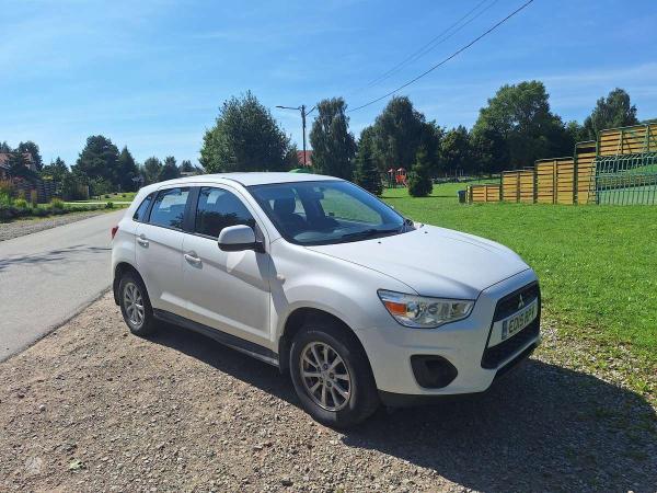 Balts Mitsubishi ASX 2016 Klaipėda, ar dzinēja tilpumu 1.60 L un nobraukumu 110 tūkst. km par 1850 €, foto 1 vietnē AUTOMOTO.COM.LV