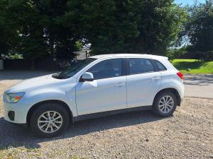 White Mitsubishi ASX 2016 in Klaipeda, with an engine capacity of 1.60 L and mileage of 110 thousand km for 1850 €, photo 4 on AUTOMOTO.COM.LV