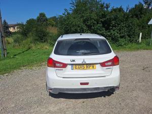 White Mitsubishi ASX 2016 in Klaipeda, with an engine capacity of 1.60 L and mileage of 110 thousand km for 1850 €, photo 6 on AUTOMOTO.COM.LV