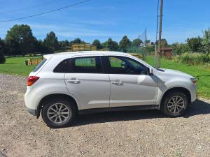 White Mitsubishi ASX 2016 in Klaipeda, with an engine capacity of 1.60 L and mileage of 110 thousand km for 1850 €, photo 8 on AUTOMOTO.COM.LV