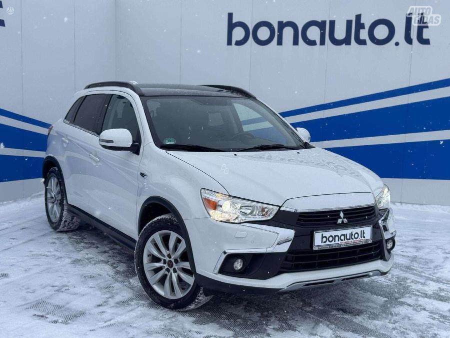White Mitsubishi ASX 2017 in Kaunas, with an engine capacity of 2.30 L and mileage of 151 thousand km for 9700 €, photo 1 on AUTOMOTO.COM.LV