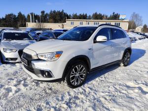 White Mitsubishi ASX 2017 in Utena, with an engine capacity of 2.30 L and mileage of 207 thousand km for 9850 €, photo 10 on AUTOMOTO.COM.LV