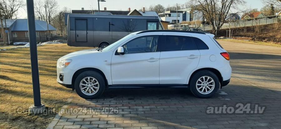 Balts Mitsubishi ASX 2014 Rakvere, ar dzinēja tilpumu 1.60 L un nobraukumu 223 tūkst. km par 5500 €, foto 1 vietnē AUTOMOTO.COM.LV