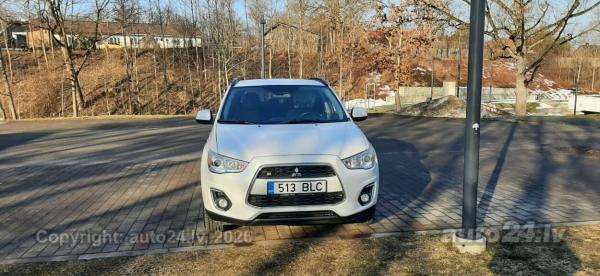 White Mitsubishi ASX 2014 in Rakvere, with an engine capacity of 1.60 L and mileage of 223 thousand km for 5500 €, photo 6 on AUTOMOTO.COM.LV