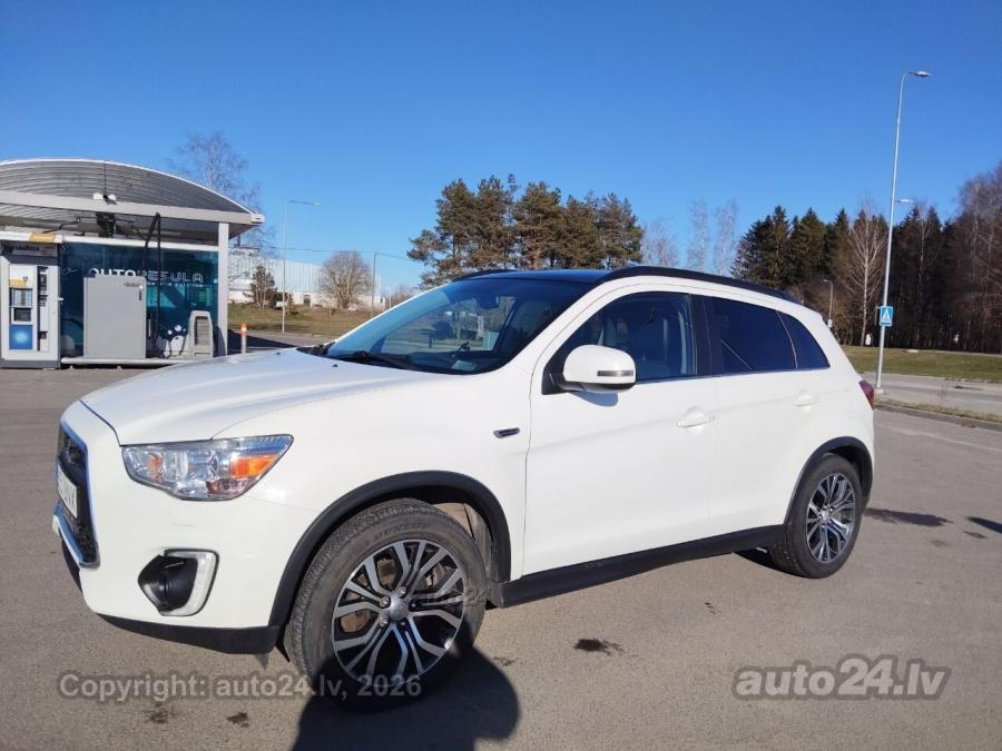White Mitsubishi ASX 2016 in Tallinn, with an engine capacity of 2.30 L and mileage of 173 thousand km for 12000 €, photo 1 on AUTOMOTO.COM.LV