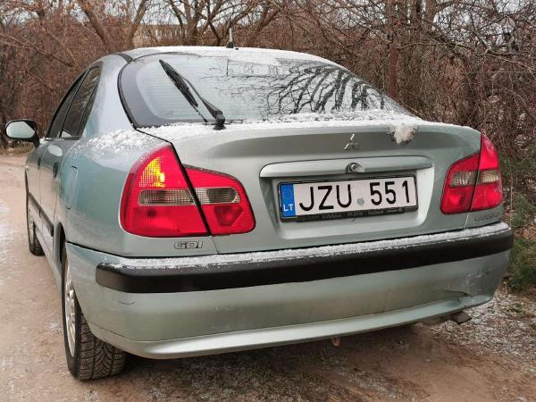 Blue Mitsubishi Carisma 2005 in Vilnius, with an engine capacity of 1.80 L and mileage of 250 thousand km for 550 €, photo 7 on AUTOMOTO.COM.LV
