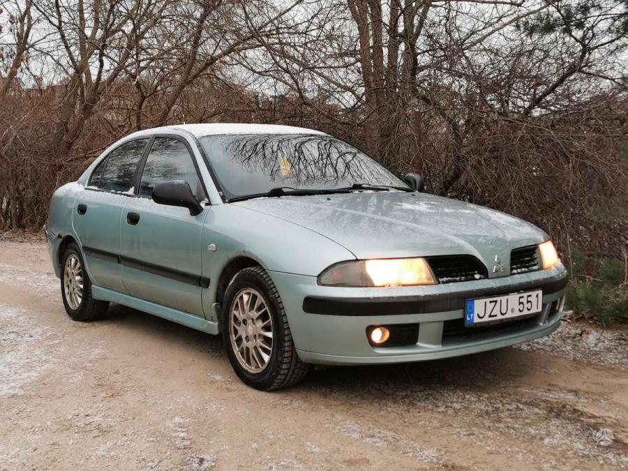 Blue Mitsubishi Carisma 2005 in Vilnius, with an engine capacity of 1.80 L and mileage of 250 thousand km for 550 €, photo 13 on AUTOMOTO.COM.LV