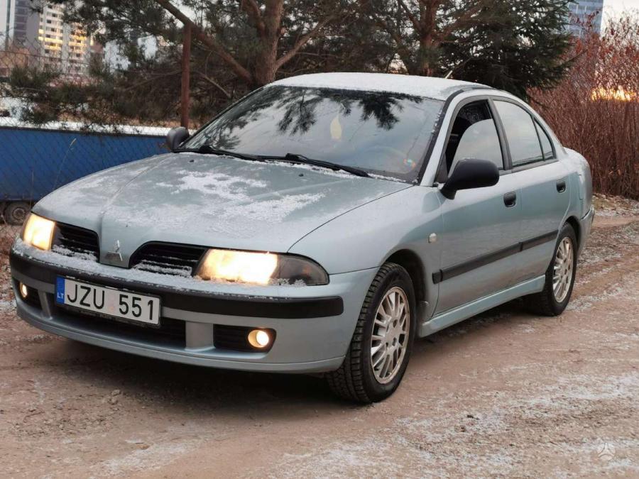 Blue Mitsubishi Carisma 2006 in Vilnius, with an engine capacity of 1.60 L and mileage of 280 thousand km for 600 €, photo 9 on AUTOMOTO.COM.LV