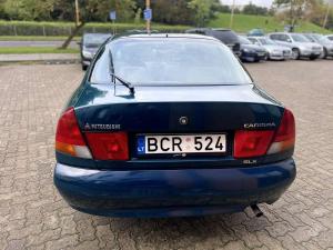 Green Mitsubishi Carisma 1998 in Vilnius, with an engine capacity of 1.60 L and mileage of 123 thousand km for 1290 €, photo 5 on AUTOMOTO.COM.LV