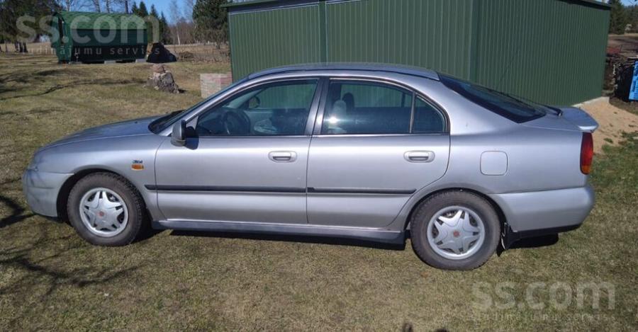 Grey Mitsubishi Carisma 1998 in Aluksne, with an engine capacity of 1.80 L and mileage of 209 thousand km for 700 €, photo 6 on AUTOMOTO.COM.LV