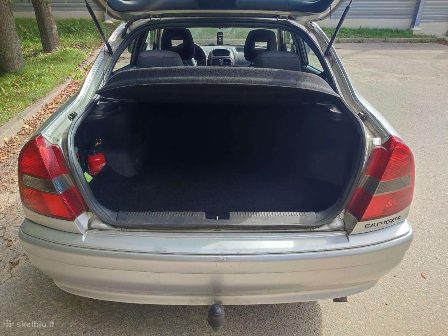 Pelēks Mitsubishi Carisma 2001 Šauļi, ar dzinēja tilpumu 1.90 L un nobraukumu 345 tūkst. km par 750 €, foto 12 vietnē AUTOMOTO.COM.LV