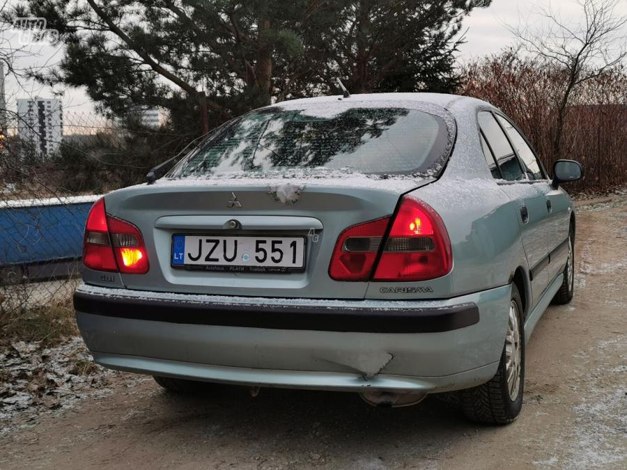 Mitsubishi Carisma 2006 in Vilnius, with an engine capacity of 1.80 L and mileage of 300 thousand km for 600 €, photo 2 on AUTOMOTO.COM.LV