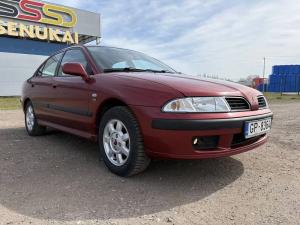 Red Mitsubishi Carisma 2000 in Daugavpils, with an engine capacity of 1.80 L and mileage of 245 thousand km for 1450 €, photo 8 on AUTOMOTO.COM.LV