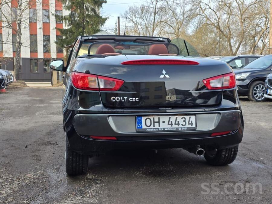 Black Mitsubishi Colt 2006 in Daugavpils, with an engine capacity of 1.50 L and mileage of 0 thousand km for 3650 €, photo 8 on AUTOMOTO.COM.LV