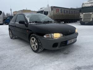 Melns Mitsubishi Colt 1993 Panevēža, ar dzinēja tilpumu 1.60 L un nobraukumu 300 tūkst. km par 650 €, foto 2 vietnē AUTOMOTO.COM.LV