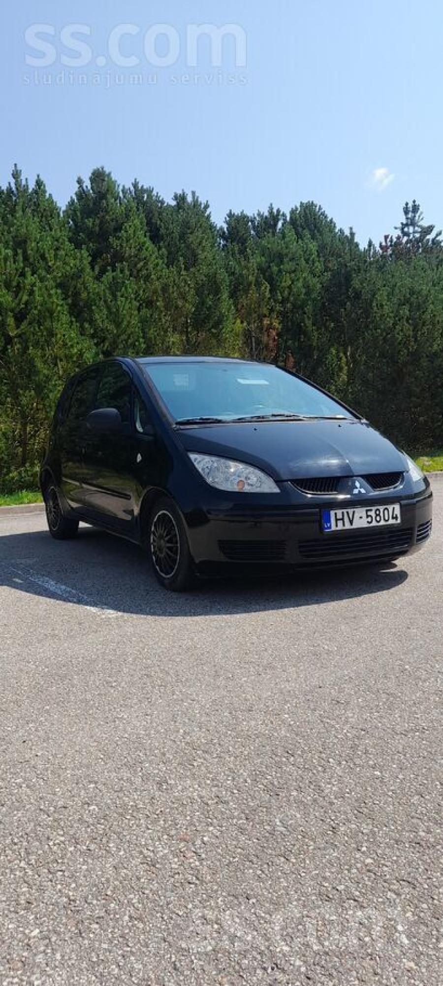 Melns Mitsubishi Colt 2004 Talsi, ar dzinēja tilpumu 1.50 L un nobraukumu 211 tūkst. km par 1350 €, foto 3 vietnē AUTOMOTO.COM.LV
