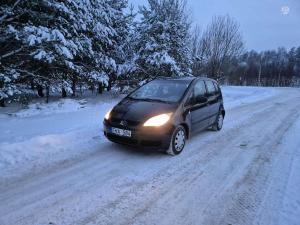Black Mitsubishi Colt 2006 in Vilnius, with an engine capacity of 1.12 L and mileage of 149 thousand km for 1150 €, photo  on AUTOMOTO.COM.LV