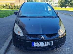 Melns Mitsubishi Colt 2006 Rīga, ar dzinēja tilpumu 1.30 L un nobraukumu 169 tūkst. km par 735 €, foto  vietnē AUTOMOTO.COM.LV