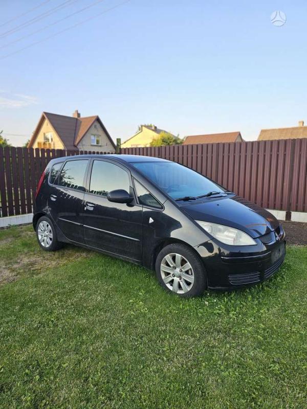 Melns Mitsubishi Colt 2006 Kretinga, ar dzinēja tilpumu 1.49 L un nobraukumu 221 tūkst. km par 800 €, foto 2 vietnē AUTOMOTO.COM.LV