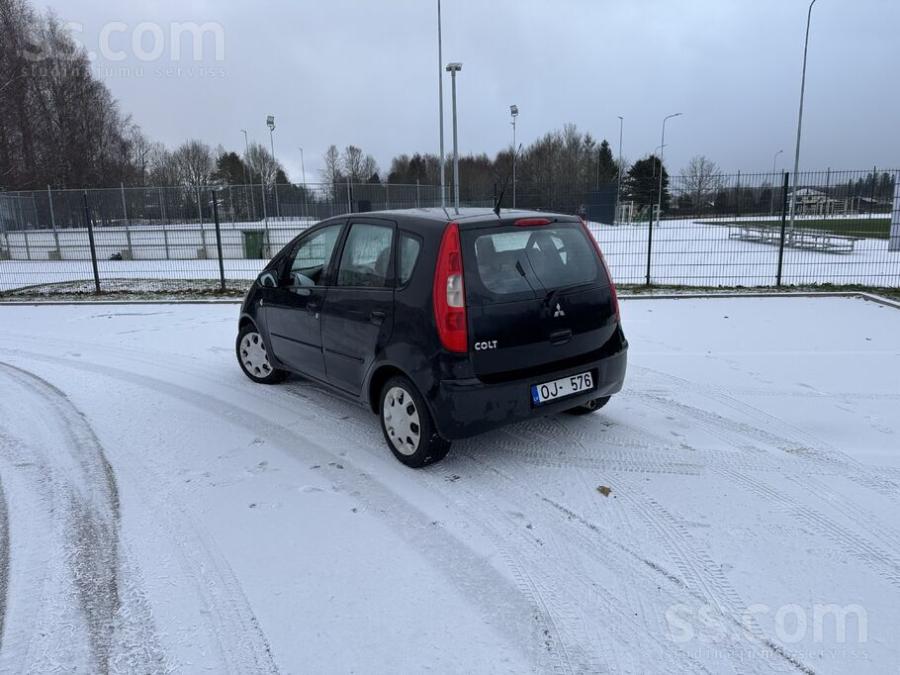 Melns Mitsubishi Colt 2007 Rīga, ar dzinēja tilpumu 1.30 L un nobraukumu 238 tūkst. km par 850 €, foto 6 vietnē AUTOMOTO.COM.LV
