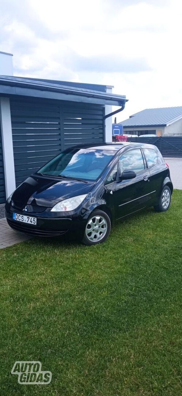 Melns Mitsubishi Colt 2007 Marijampole, ar dzinēja tilpumu 1.40 L un nobraukumu 102 tūkst. km par 1100 €, foto 1 vietnē AUTOMOTO.COM.LV