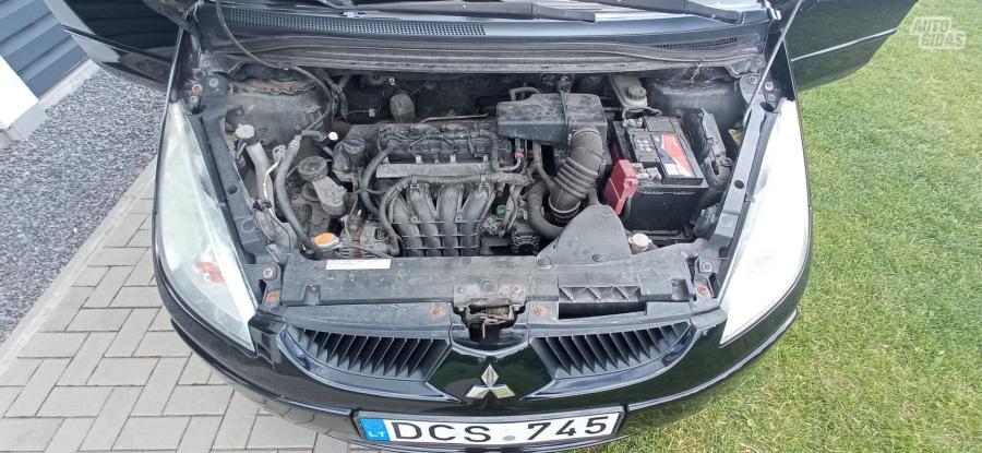 Melns Mitsubishi Colt 2007 Marijampole, ar dzinēja tilpumu 1.40 L un nobraukumu 102 tūkst. km par 1100 €, foto 13 vietnē AUTOMOTO.COM.LV