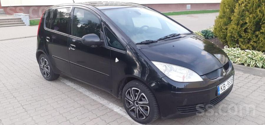 Melns Mitsubishi Colt 2007 Rīga, ar dzinēja tilpumu 1.30 L un nobraukumu 191 tūkst. km par 1590 €, foto 3 vietnē AUTOMOTO.COM.LV