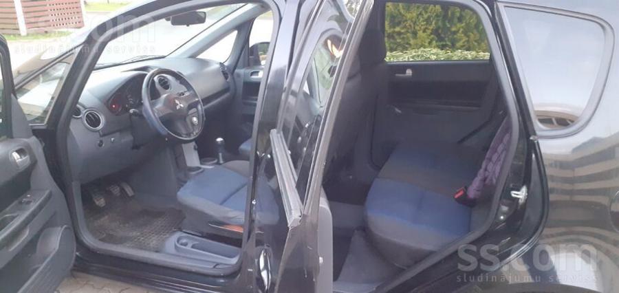 Melns Mitsubishi Colt 2007 Rīga, ar dzinēja tilpumu 1.30 L un nobraukumu 191 tūkst. km par 1590 €, foto 10 vietnē AUTOMOTO.COM.LV