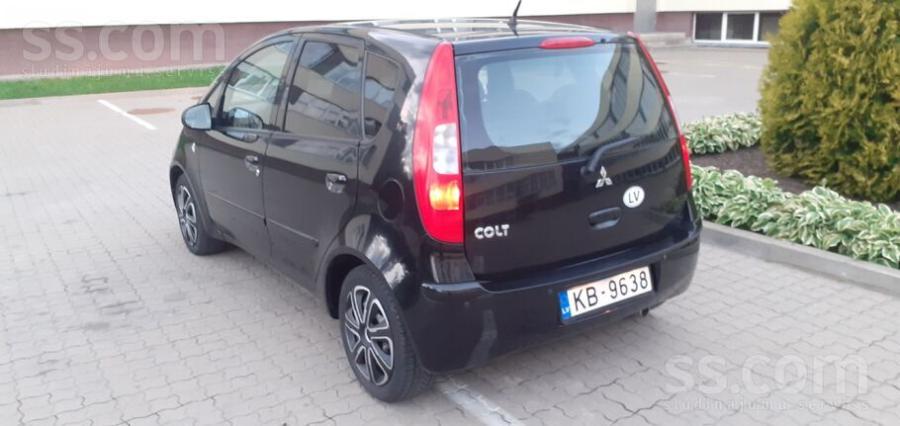 Melns Mitsubishi Colt 2007 Rīga, ar dzinēja tilpumu 1.30 L un nobraukumu 191 tūkst. km par 1590 €, foto 16 vietnē AUTOMOTO.COM.LV